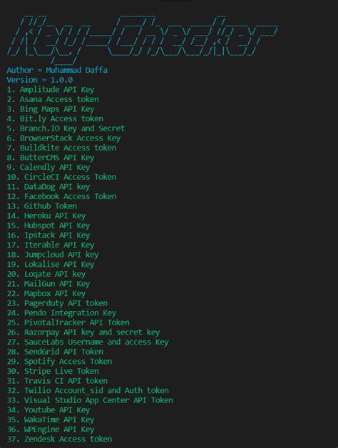 Github Daffainfo Key Checker Go Scripts For Checking Api Key Access Token Validity