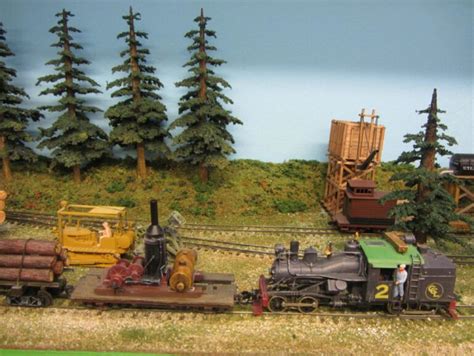Ho Scale Logging Layout James Model Trains