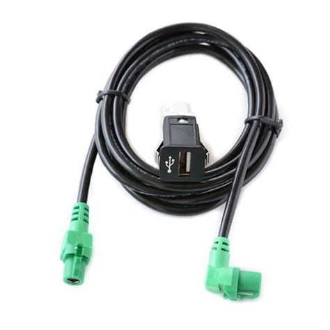Poplis Easy Installation Car Usb Socket Harness Extension Cable For E60 E81 E70 E90 F12 F30 F10