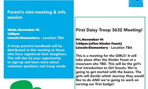 Girl Scout Recruitment Flyer Template Free 2nd Beautiful Design Idea