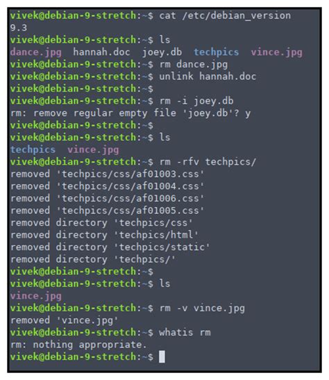 How To Delete And Remove Files On Debian Linux Nixcraft