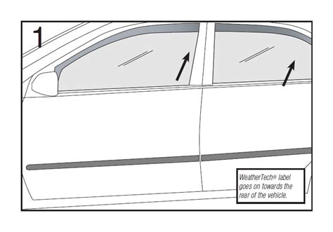 How To Install Weathertech Front Side Window Deflectors Dark Smoke On Your Wrangler