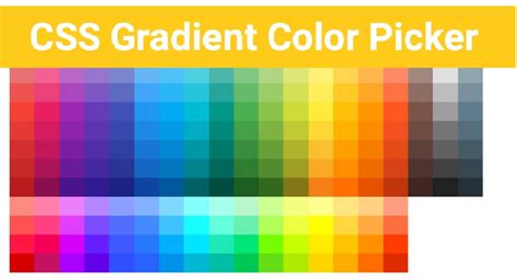 css gradient color picker