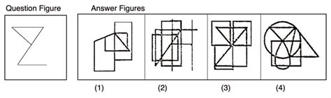 Question Figure Embedded In Answer Figure Embedded Figures Non Verbal Reasoning Questions