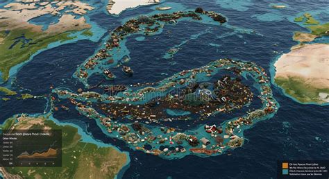 Ocean Plastic Pollution Visualization The Great Pacific Garbage Patch