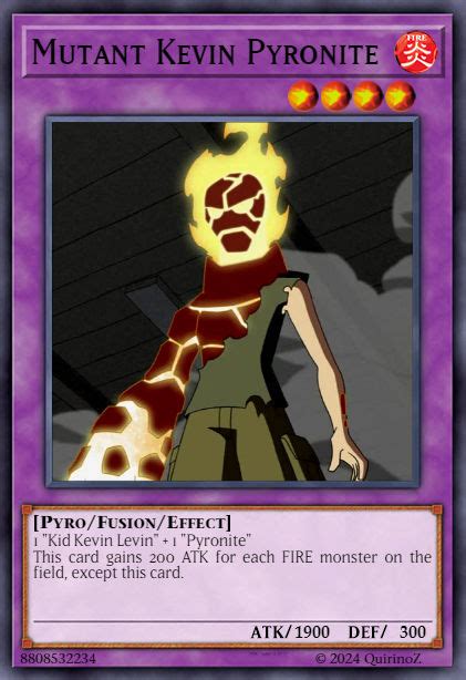 Kevin Pyronite Ben 10 Yu Gi Oh By Quirinoz On Deviantart
