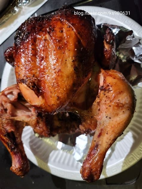 웨버 바베큐 그릴 Weber 고 애니웨어 훈연방법 사용후기 네이버 블로그