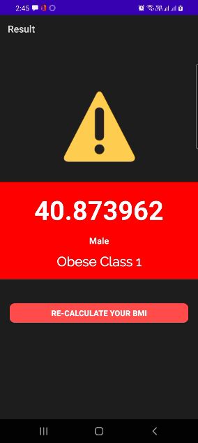 Github Badrulalambdbmi Calculator Standard Body Mass Index
