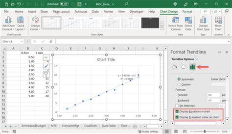 How To Create A Calibration Graphcurve In Microsoft Excel