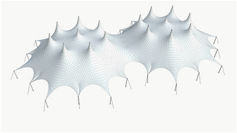 Tensile Structure Architecture 3d Turbosquid 2123953