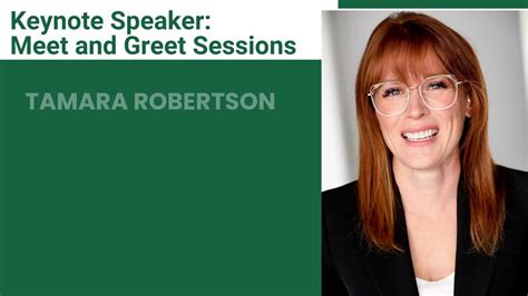 Tamara Robertson On Linkedin Keynote Speaker Meet And Greet