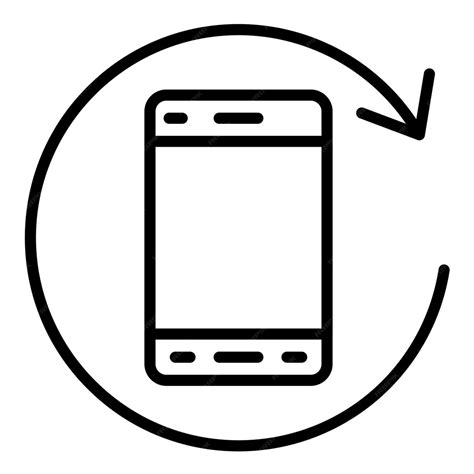 Premium Vector Rotation Vector Illustration Style