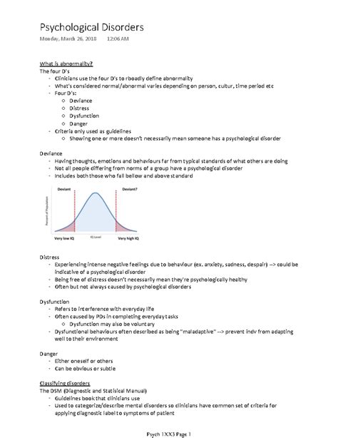Psychological Disorders Warning Tt Undefined Function 32 Warning