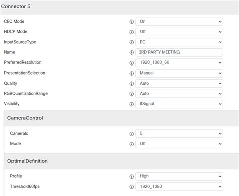 Room Kits Not Going To Standby Cisco Community