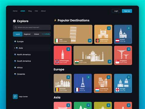 💫design For Esim Web E Commerce By Volodymyr Serhieiev On Dribbble