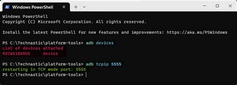 How To Set Up And Use Adb Over Wi Fi Windows And Mac Technastic