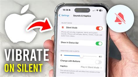 How To Make iPhone Vibrate On Silent - Full Guide - YouTube