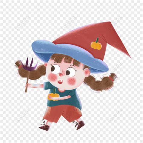 할 로 윈 할 로 윈 빗자루 비천 무녀 무당 소 서 러 Png 일러스트 및 벡터 이미지 무료 다운로드 Lovepik
