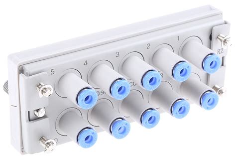 Smc Kdm Series Multi Connector Fitting Tube To Tube Connection Style Rs Components Indonesia