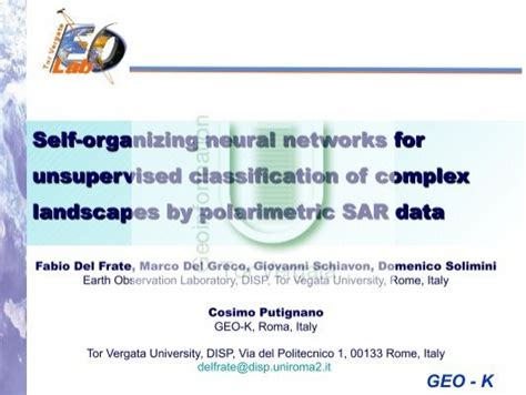 Self Organizing Neural Networks For Unsupervised Classification Of