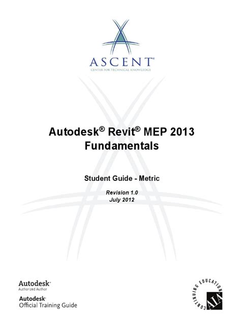 Revit Mep 2013 Ascent Pdf Autodesk Revit Building Information Modeling