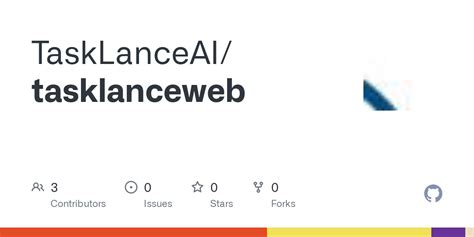 GitHub TaskLanceAI Tasklanceweb
