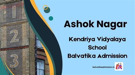 Ashok Nagar Kv Balvatika Admission 2026 27 Full Schedule And Timeline Kvsba