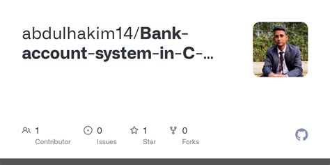 Github Abdulhakim14bank Account System In C Using File Handling