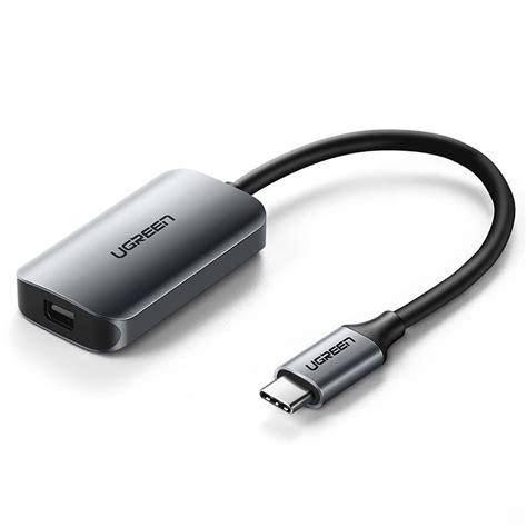Ugreen 60351 4k60hz Usb Type C To Mini Dp Female Adapter Cm236 10060351