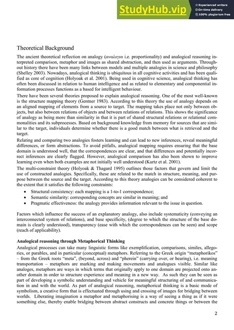 Analogical Reasoning Pdf