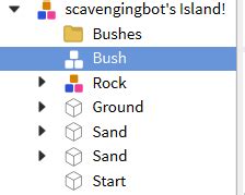 Roblox Set The Model S Parent To The Bushes Instance Scripty Roblox