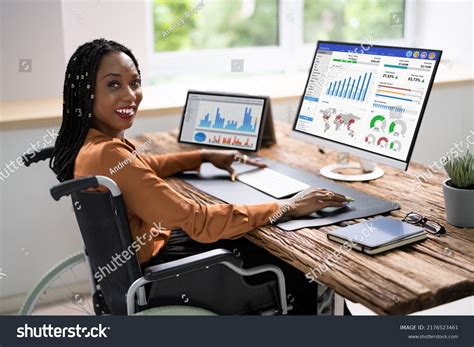 Data Analyst Using Data Analytics Kpi Stock Photo 2176523461 Shutterstock