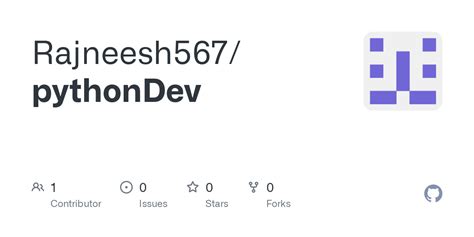 Github Rajneesh567pythondev
