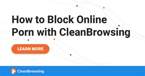 Stop Access To Online Porn DNS Filtering With CleanBrowsing