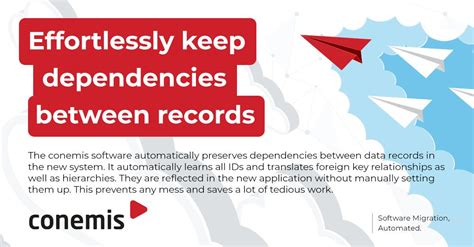 Effortlessly Keep Dependencies Between Records Conemis