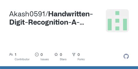 Github Akash0591handwritten Digit Recognition A Comparative Analysis