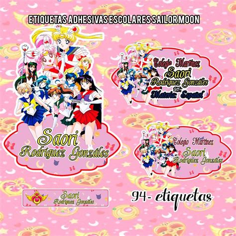 Escolar Sailor Moon Etiquetas Portadas Sailor Moon Etiquetas Porn Sex Picture