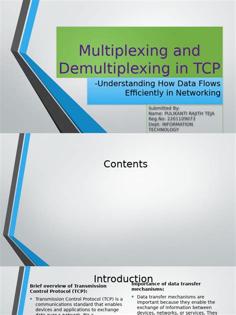 Multiplexing And Demultiplexing In Tcp Pdf Port Computer