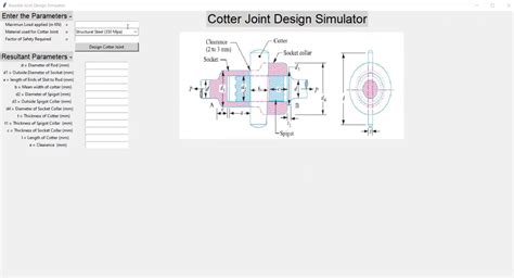 GitHub Shubhamsawant Design And Analysis Of Mechanical Joints Python GUI Project