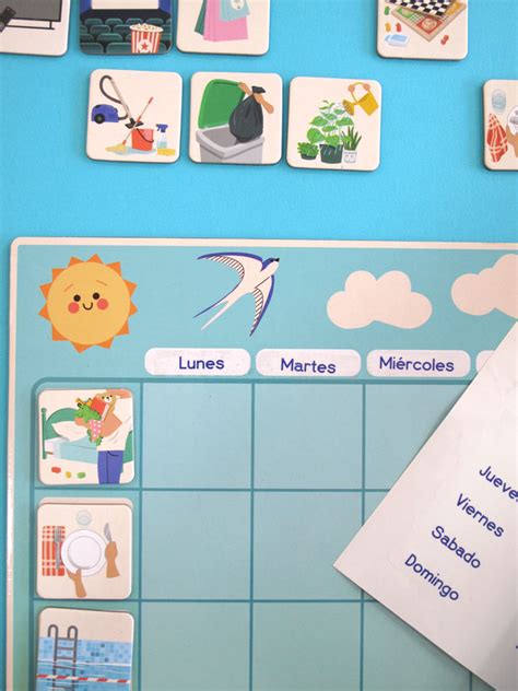 Tabla De Rutinas Para Niños Organizarse En Familia