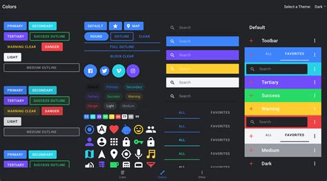 ui ux color palette 75 photo