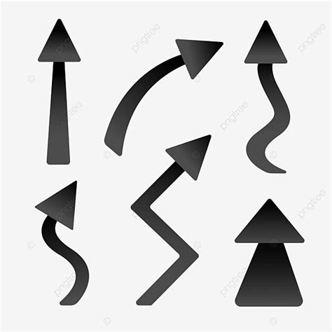arrow gradient vector png images vector gradient black arrow arrow