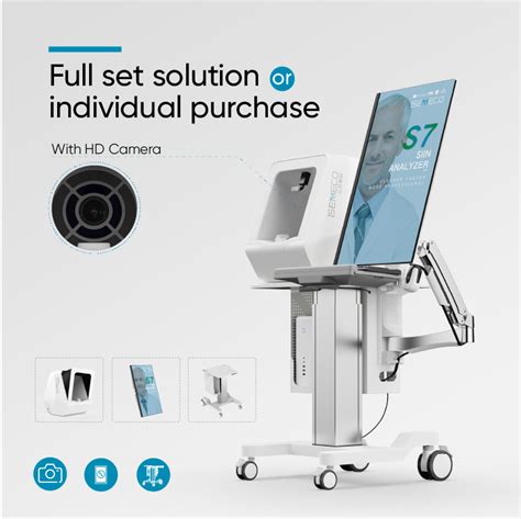 Meicet China Meicet Computer Version Beauty Facial Skin Analyzer Diagnosis Analysis Device