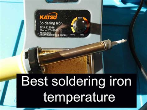 Best Soldering Iron Temperature For Circuit Boards Hobby Electronic Soldering And Construction