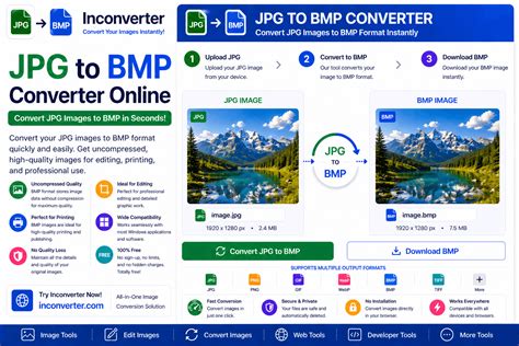  To Bmp Converter Convert Images Online Free Inconverter