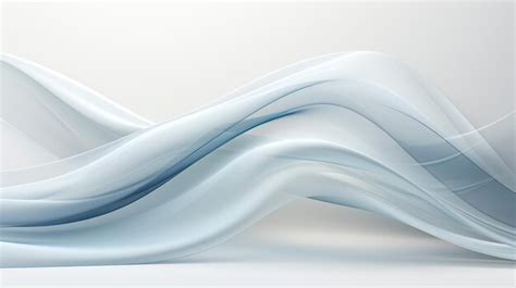 Premium Photo Subtle Smooth Abstract Background With Soft Pastel Waves White Gradient Colors