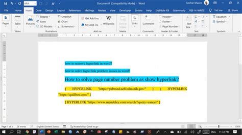 Hyperlink Not Working In Word How To Fix It In All Versions Of MS Word Reason Solution
