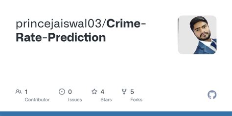 GitHub Princejaiswal Crime Rate Prediction