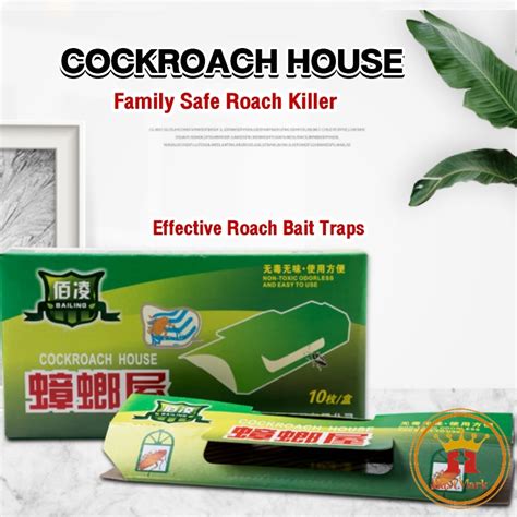 Emark Cockroach Trap Cockroach Paste Catching Device Cockroach House