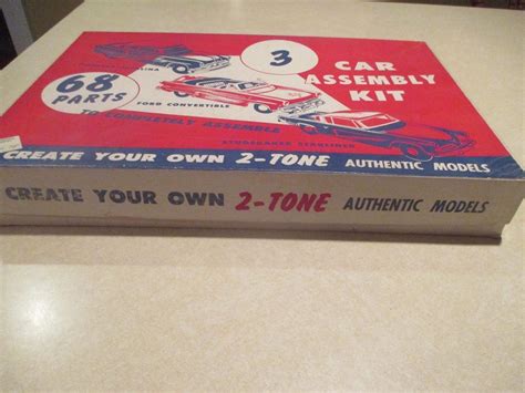 3 Car Assembly Kit By Aluminum Model Toys Inc Amt 1960648108